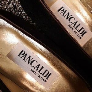 Pancaldi | Shoes | Pancaldi Calfhair Patent Heels Nwot | Poshmark